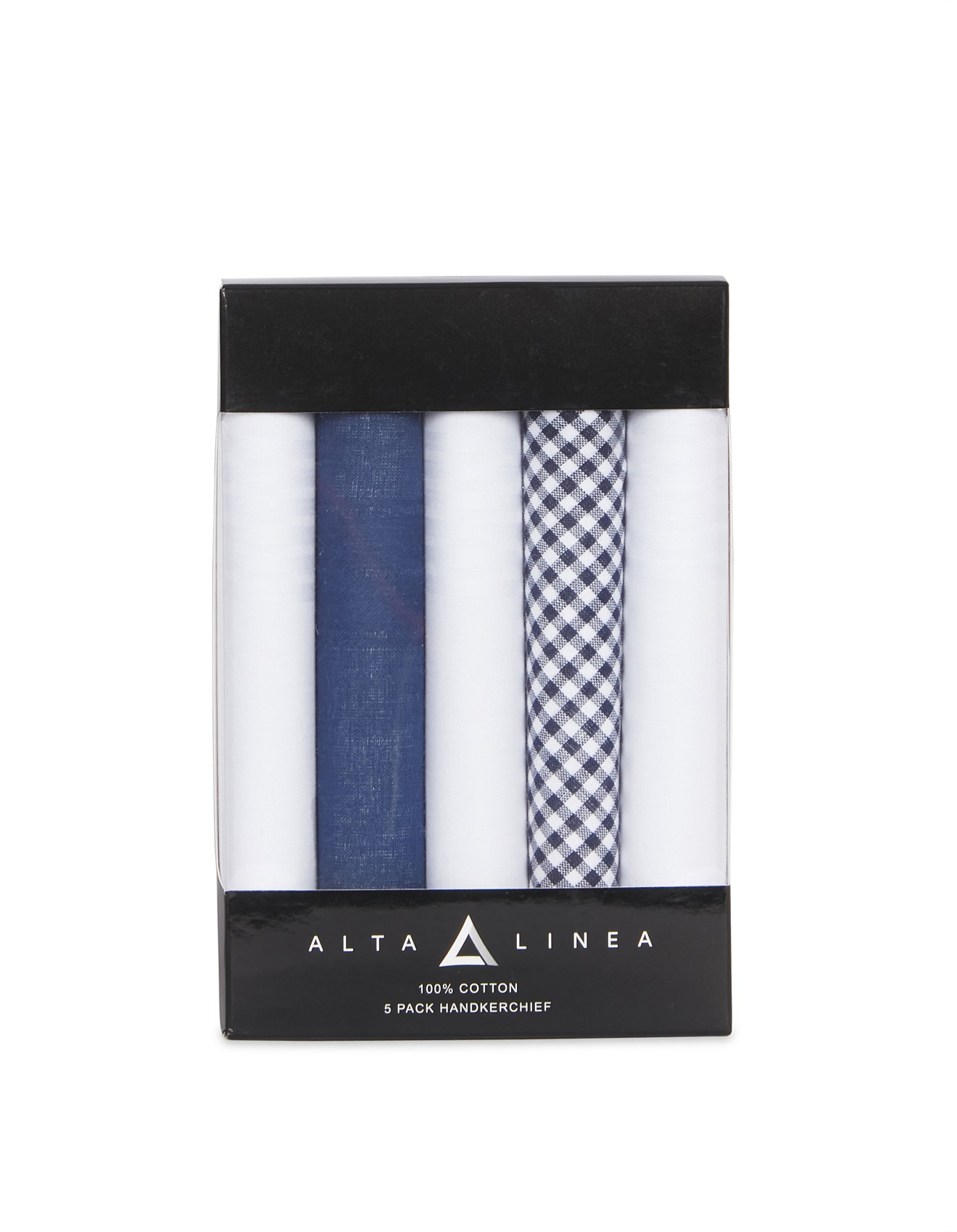 Alta Linea 5 Pack Hankies | David Jones