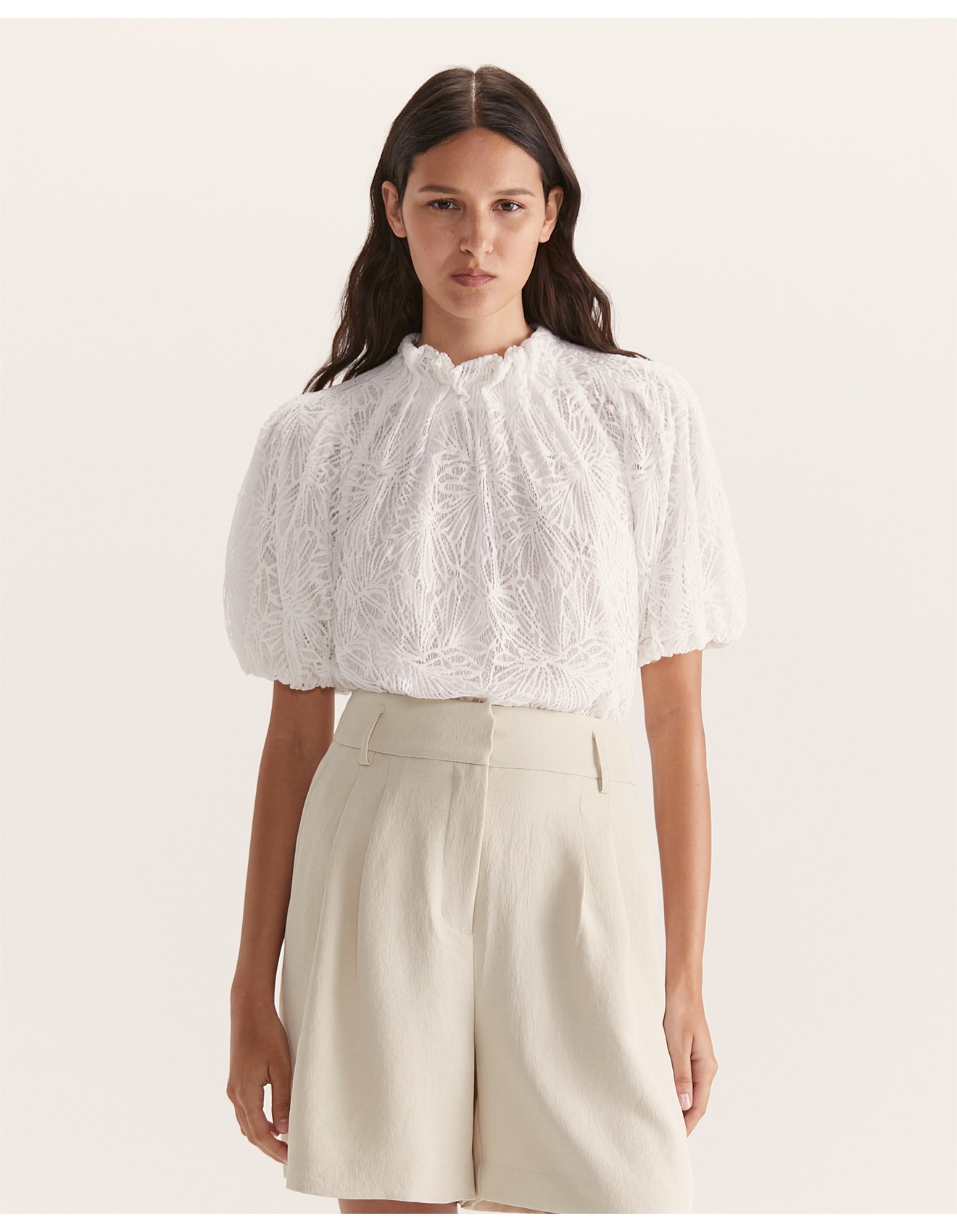 Saba Elsa Lace Top | David Jones