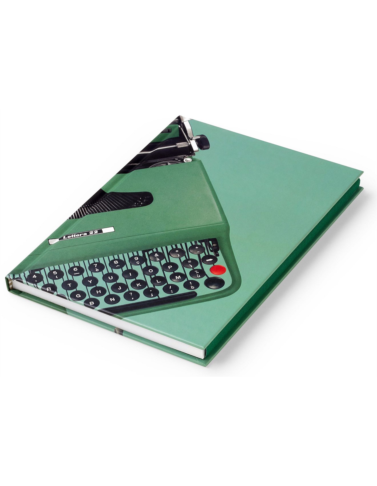 Pdipigna Olivetti Hard Cover Med Notebook Green | David Jones