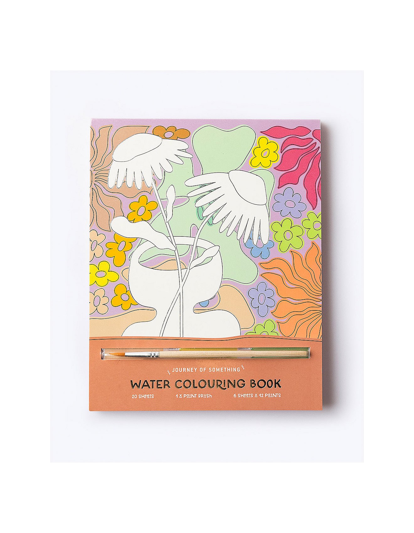 Journey Of Something Water Colouring Book | David Jones