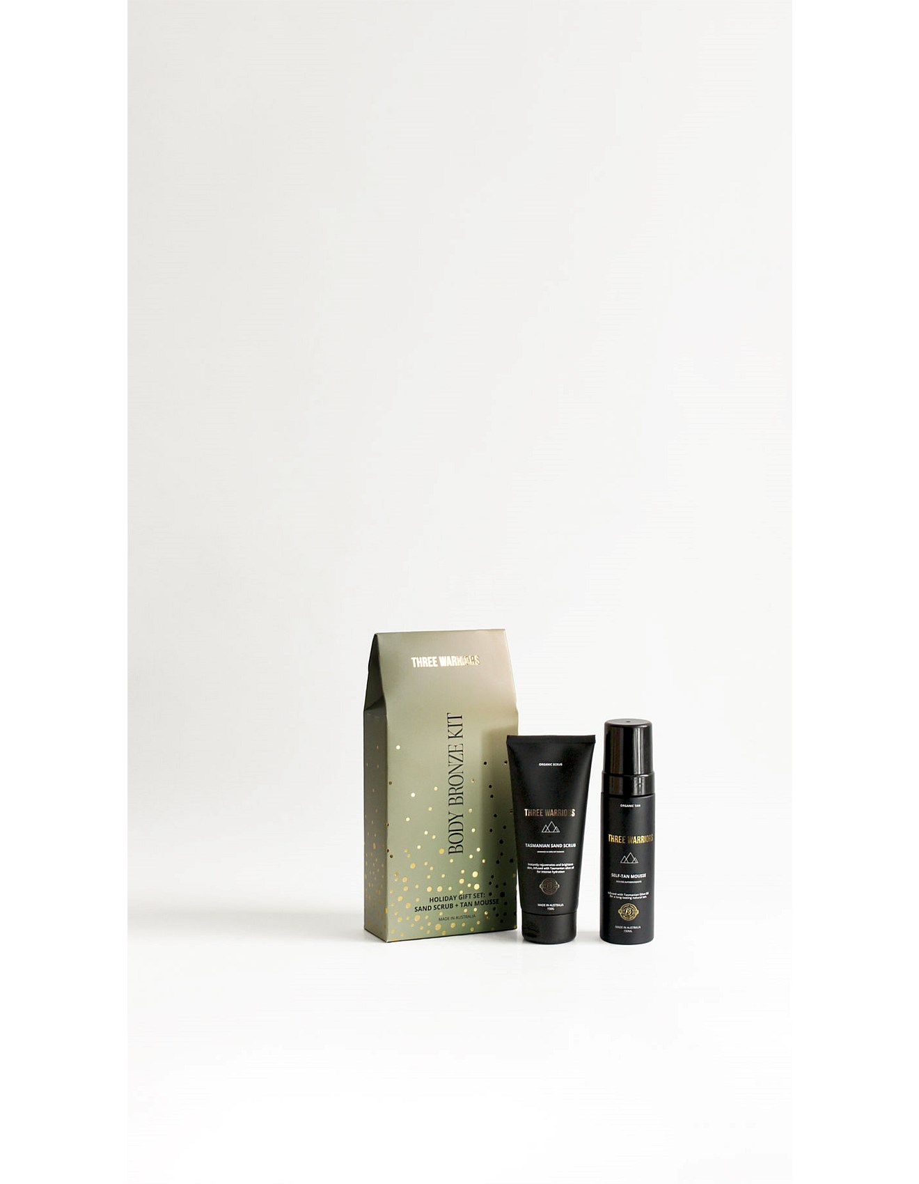 Three Warriors Body Bronze Tanning Set | David Jones