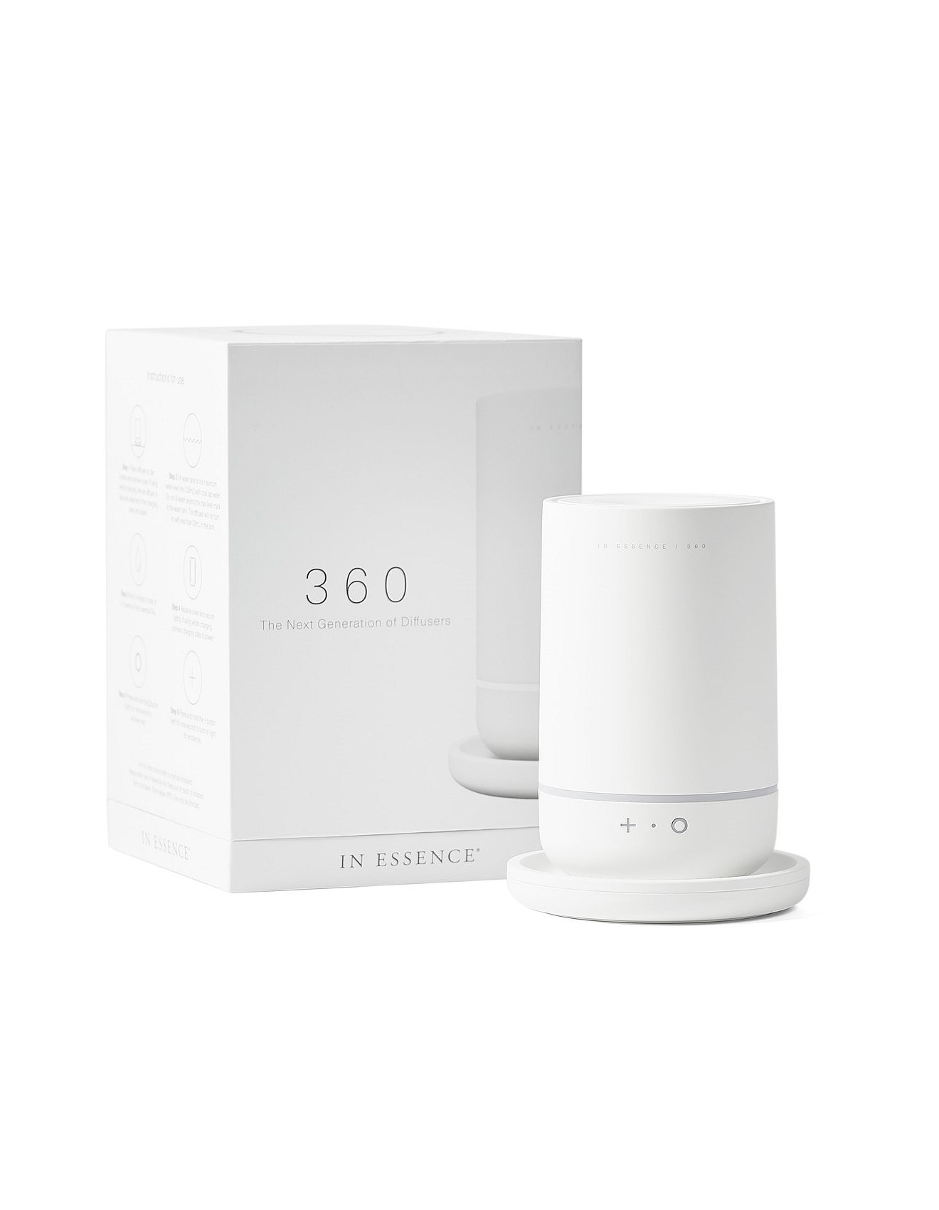 In Essence 360 Electric Diffuser Blanc | David Jones