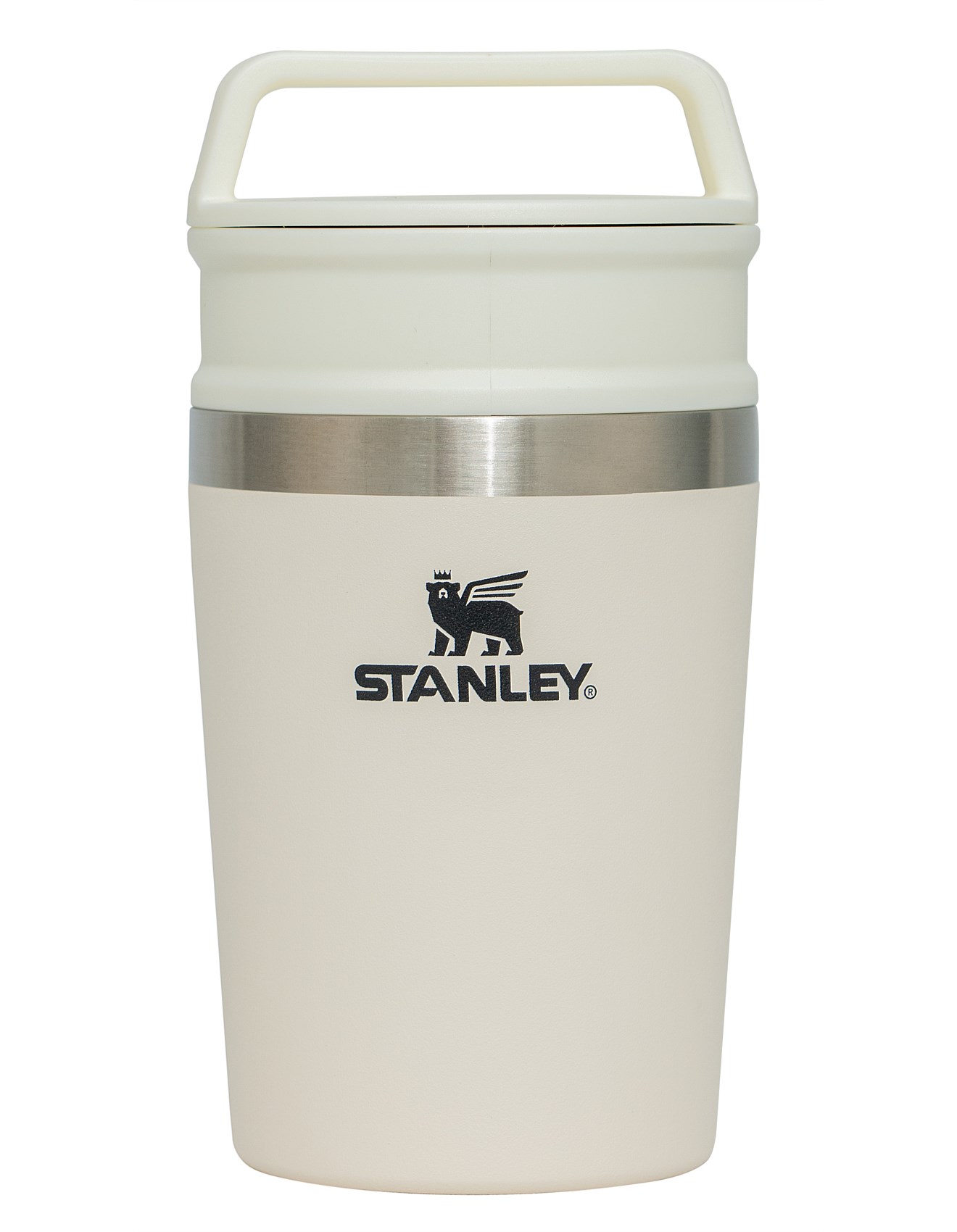 Stanley Short Travel Mug 8oz Cream | David Jones
