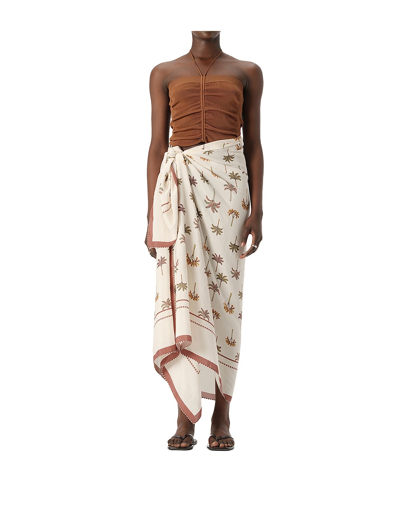 Elka Collective Athena Silk Sarong | David Jones