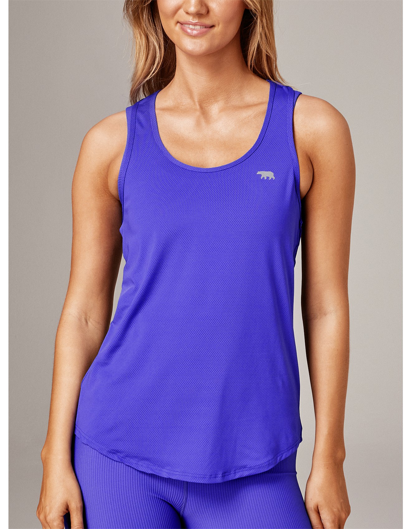Running Bare Back To Bare Workout Tank | David Jones