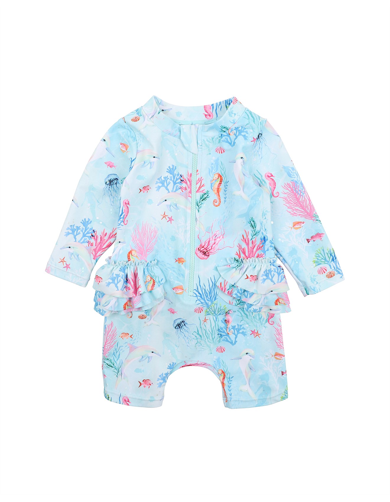 Bebe By Minihaha Malia Ls Rash Suit | David Jones