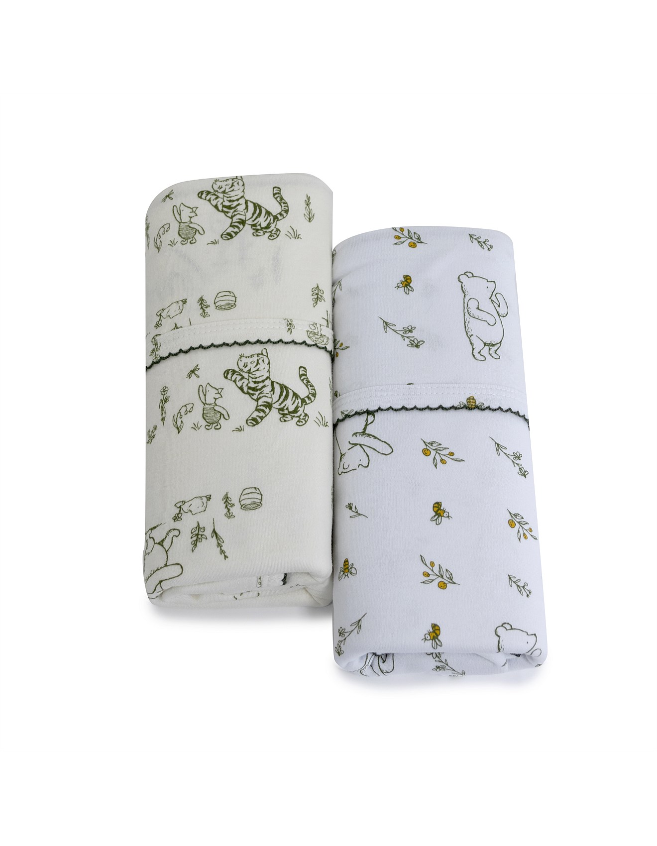 Bubba Blue Classic Pooh 2pk Jersey Wraps | David Jones