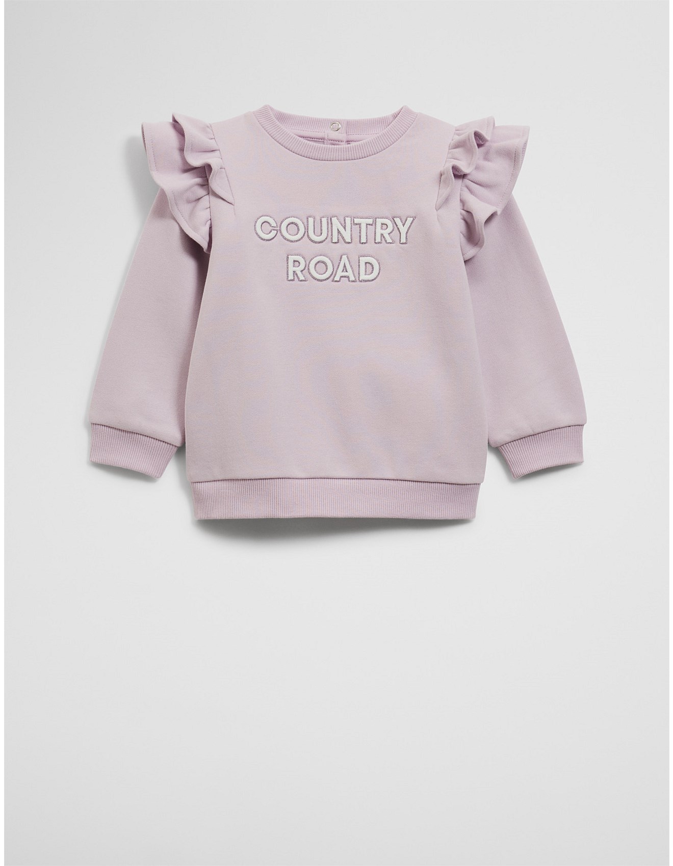 Country Road Frill Logo Sweat | David Jones