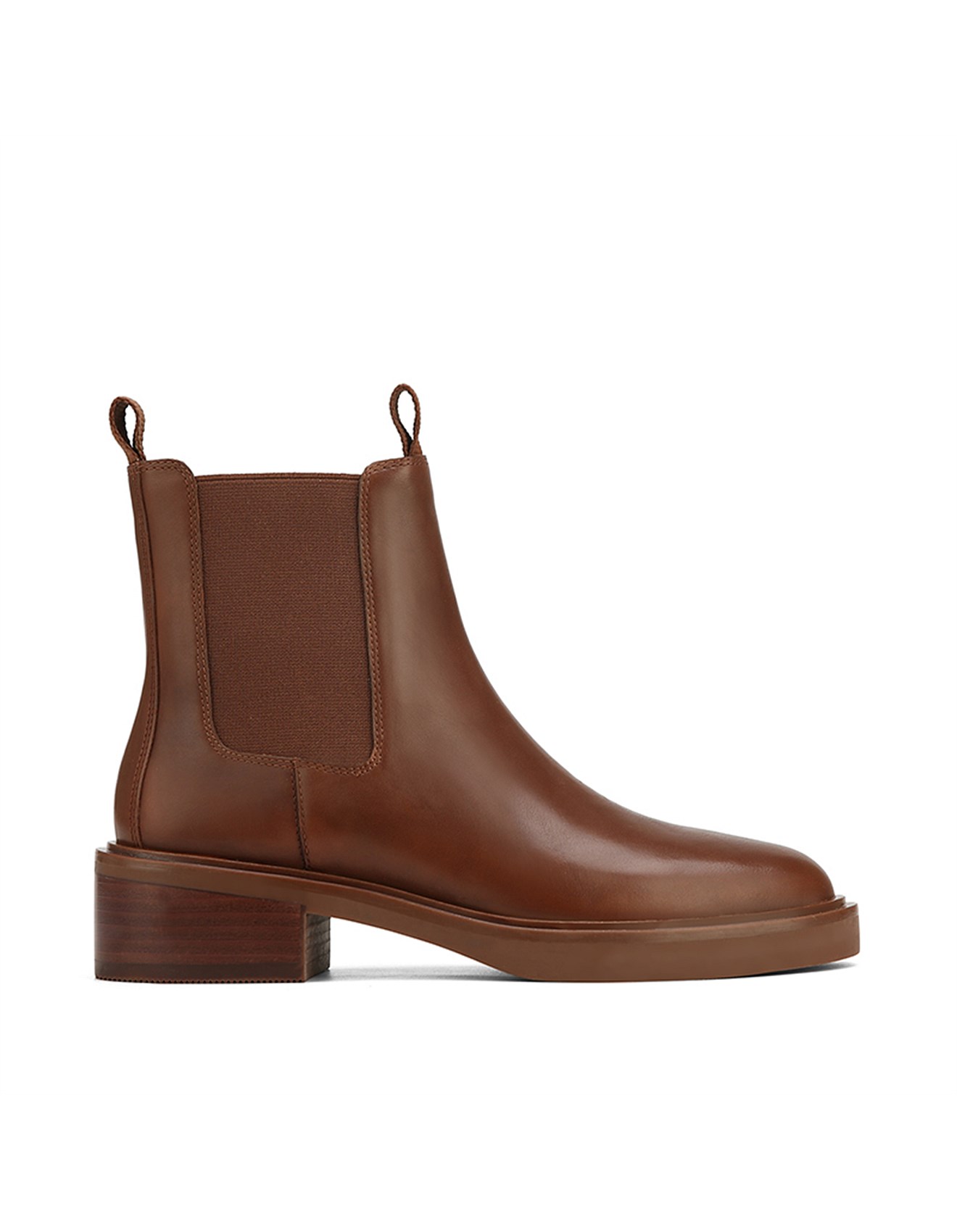 Wittner Gina Cedar Leather Ankle Boot | David Jones