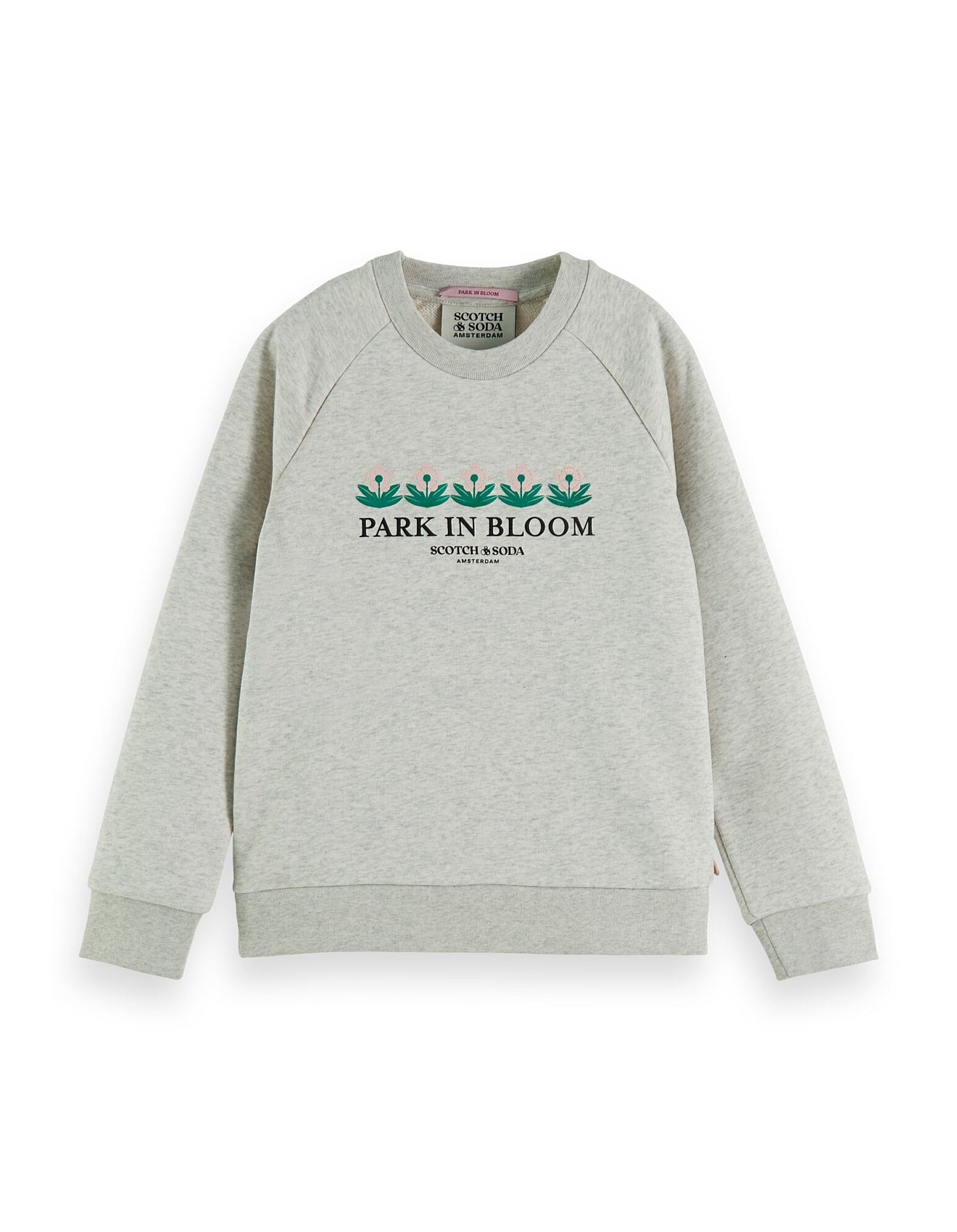 Scotch & Soda Regular-fit Raglan Artwork Sweatshirt | David Jones