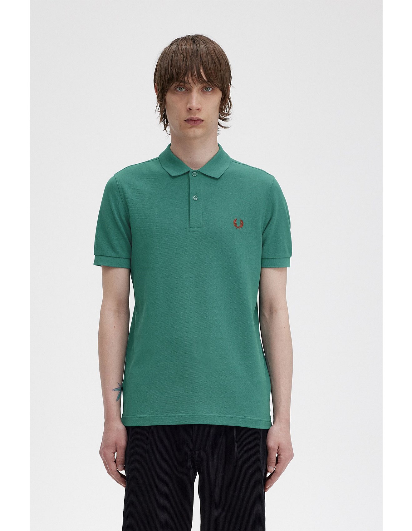 Fred Perry Plain Fred Perry Polo Shirt | David Jones