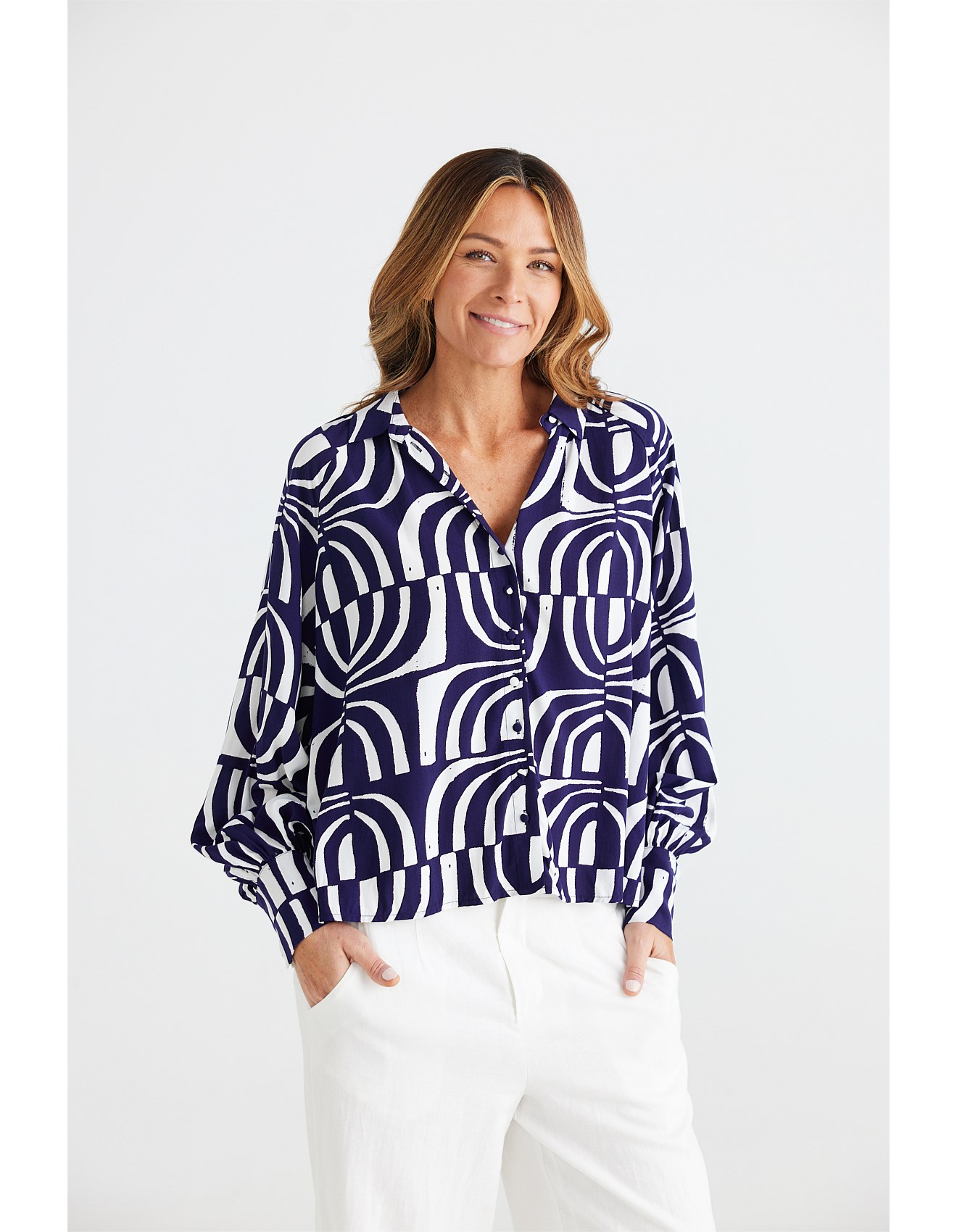 Brave + True Lin Shirt | David Jones