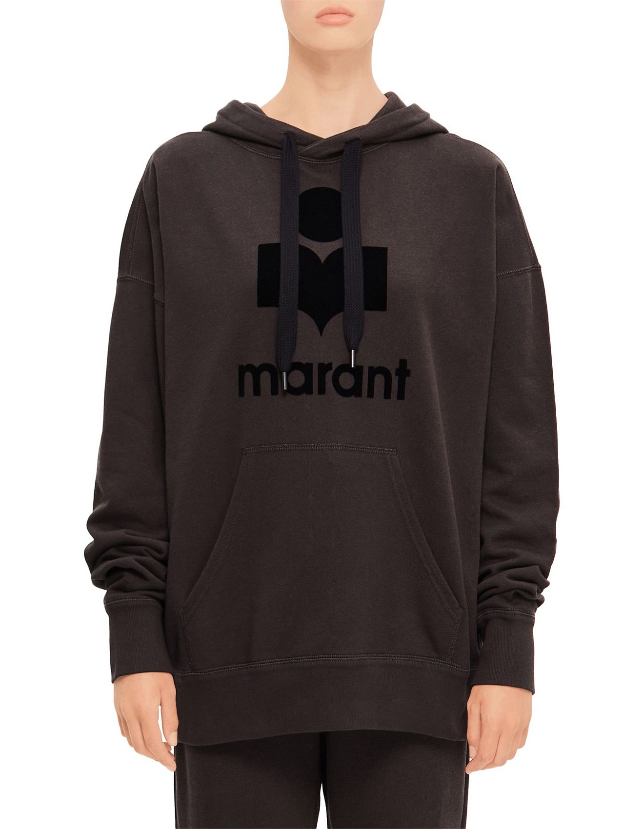 Isabel Marant Etoile Mansel Logo Hoodie | David Jones