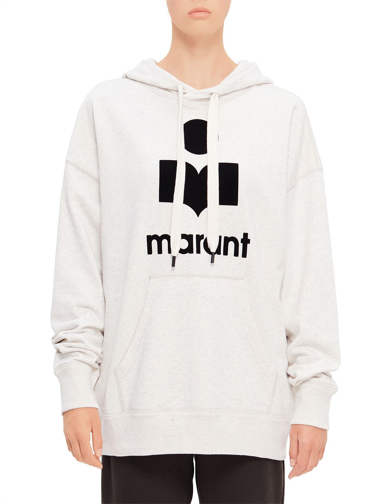 Isabel Marant Etoile Mansel Logo Hoodie | David Jones