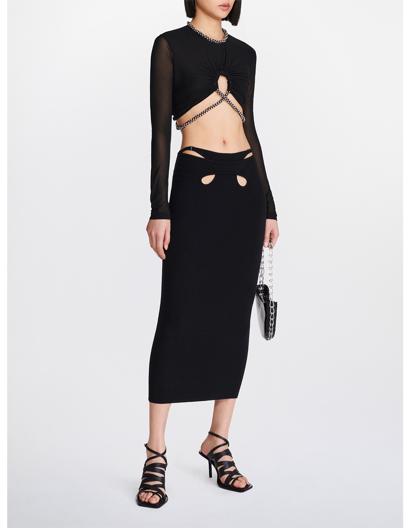 Dion Lee Mobius Loop Skirt | David Jones
