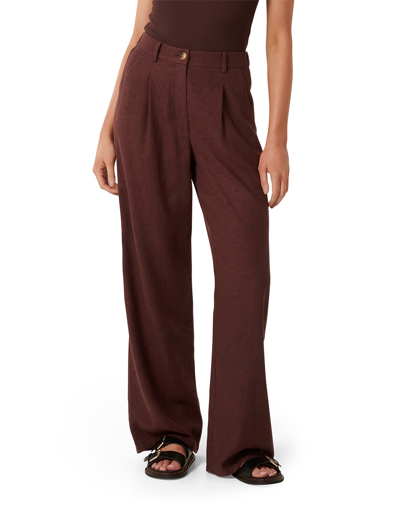 Forever New Roxy Tall Relaxed Pants | David Jones