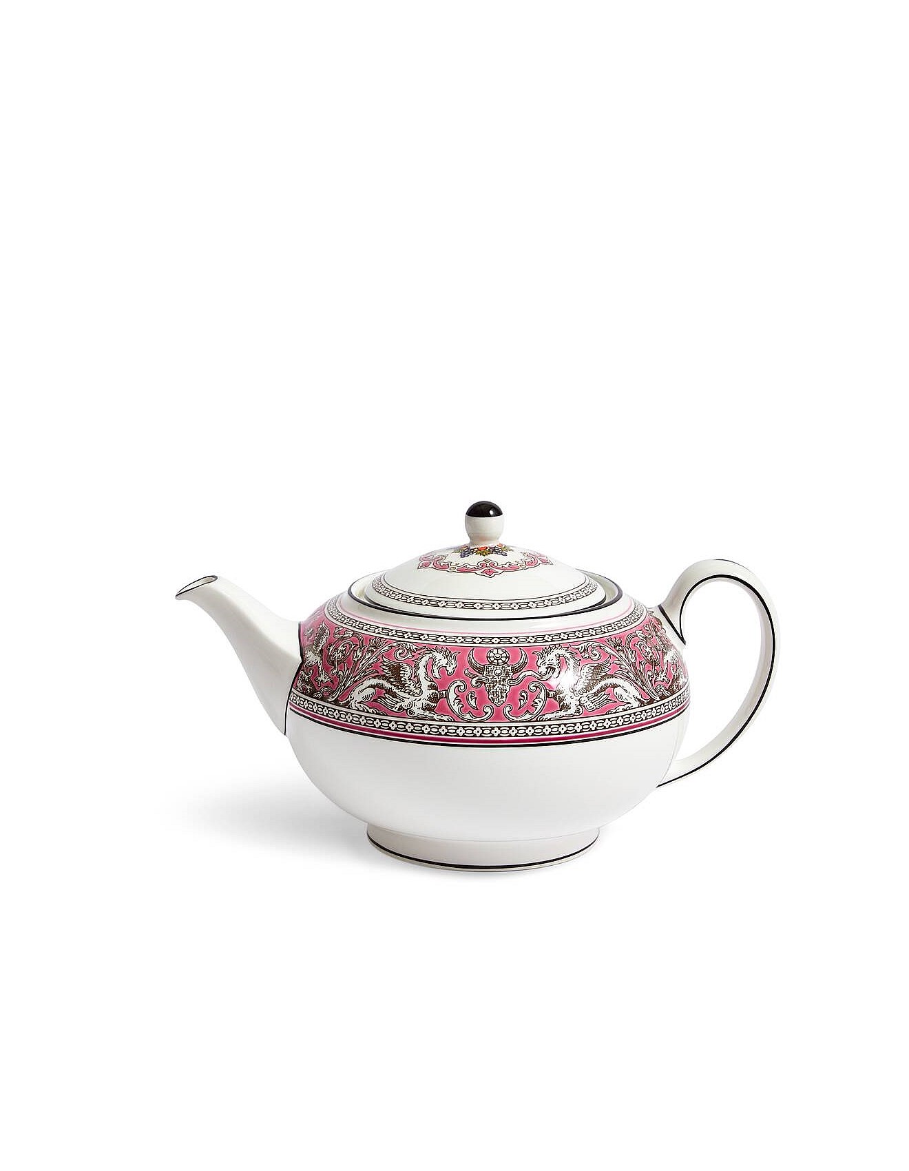 Wedgwood Florentine Fuchsia Teapot 800ml | David Jones