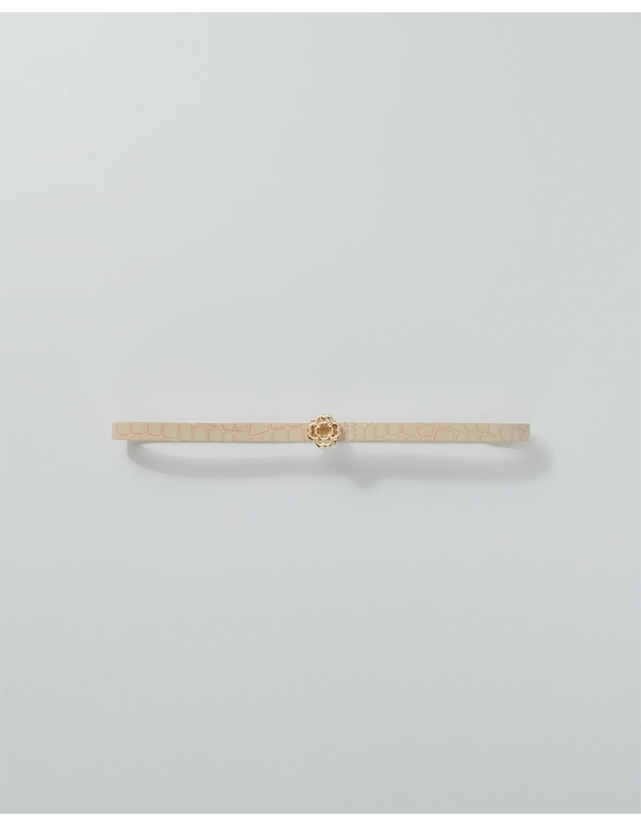 Maje Glossy Belt | David Jones