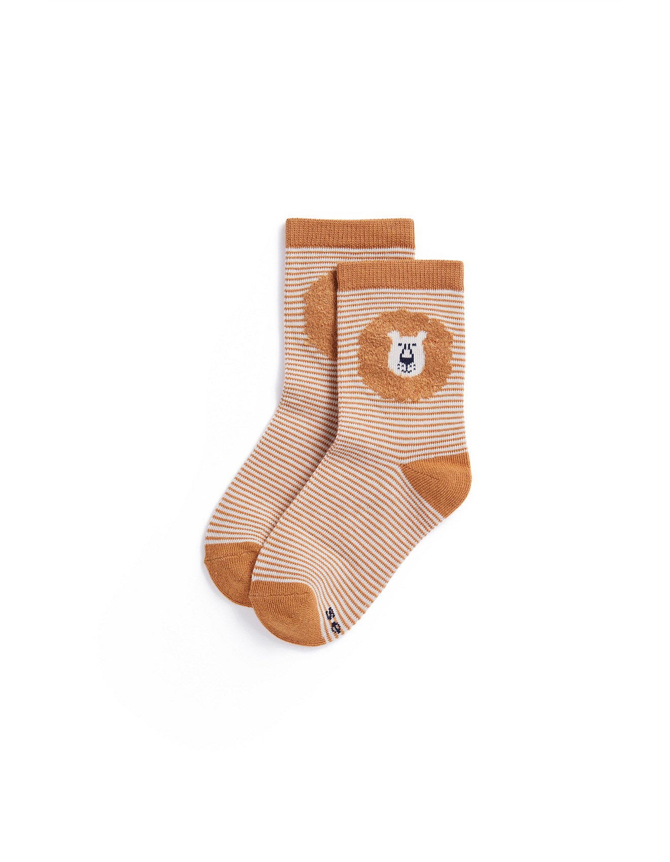 Seed Heritage Lion Stripe Sock | David Jones