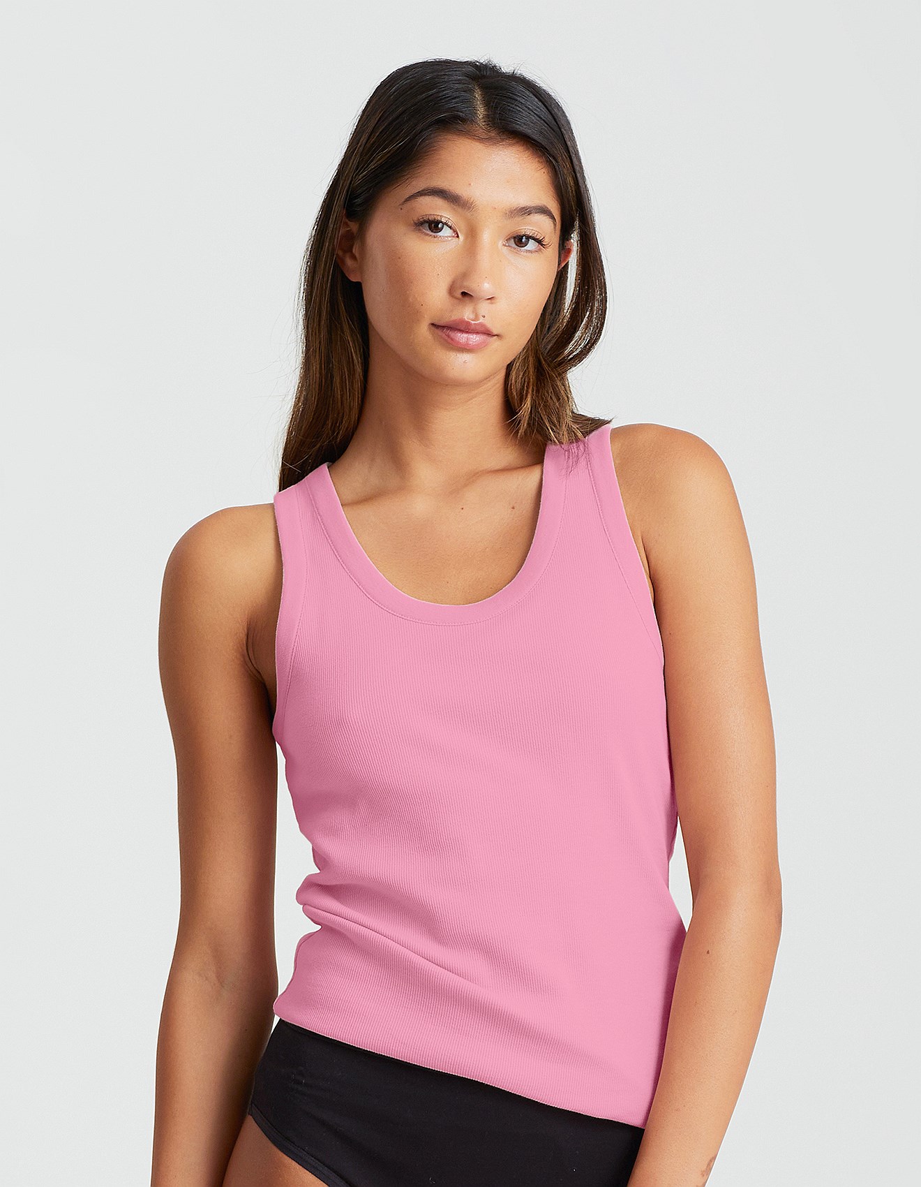 Papinelle Milla Rib Shelf Bra Tank | David Jones