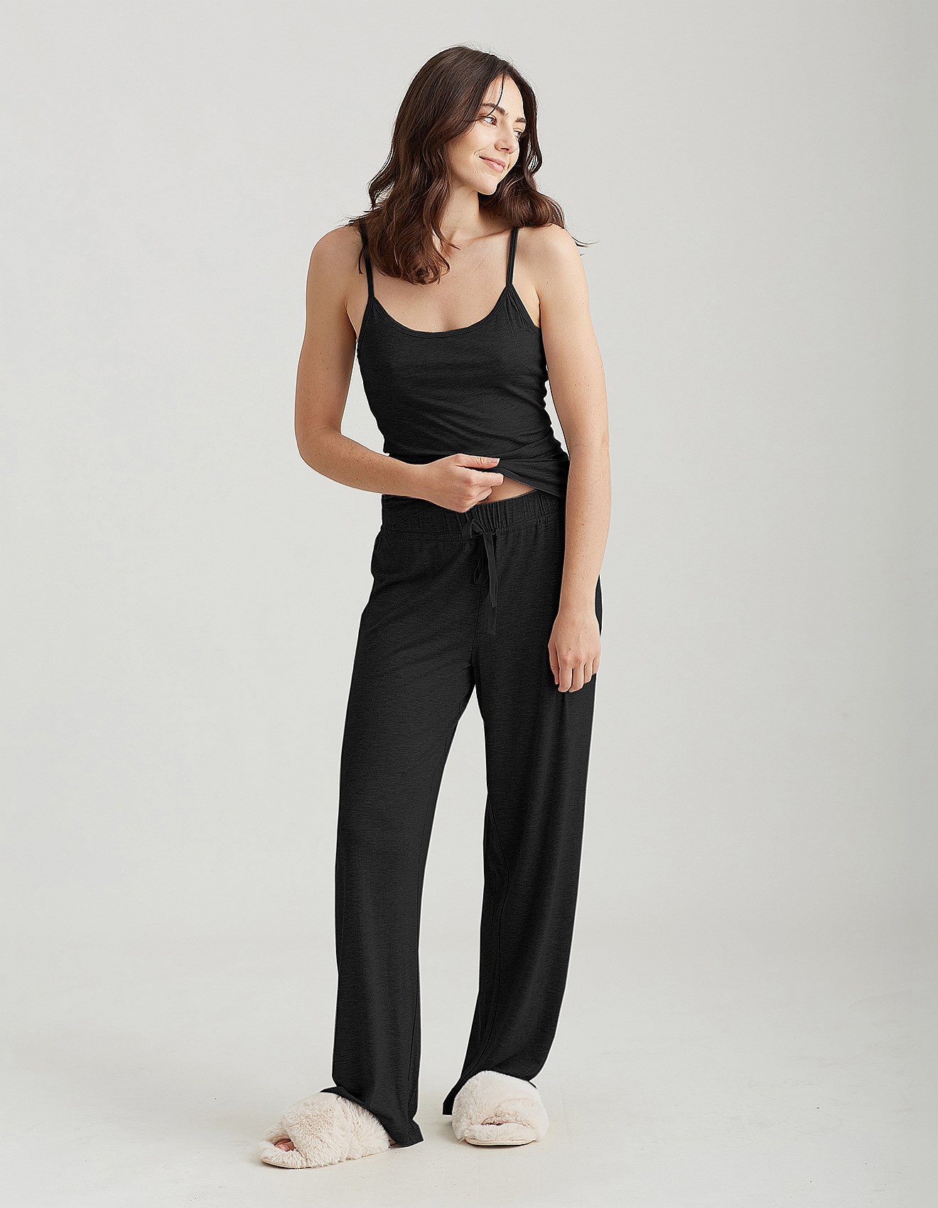 Papinelle Kate Modal Soft Shelf Bra Cami and Pant | David Jones