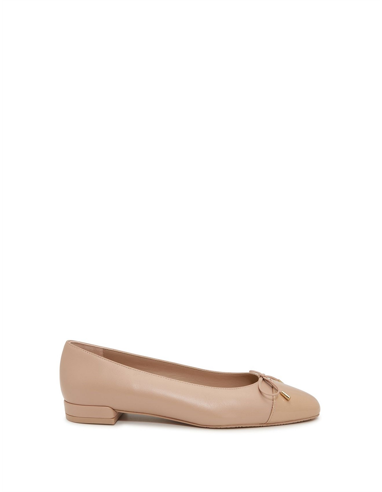 Stuart Weitzman Sleek Bow Flat | David Jones