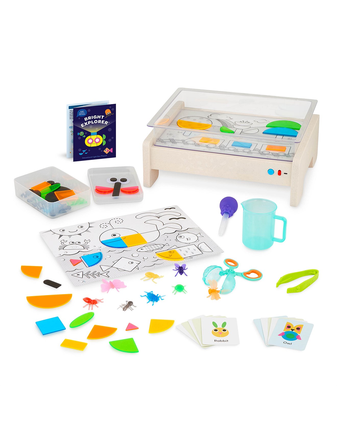B. Toys Bright Explorer Educational Light Box Playset | David Jones
