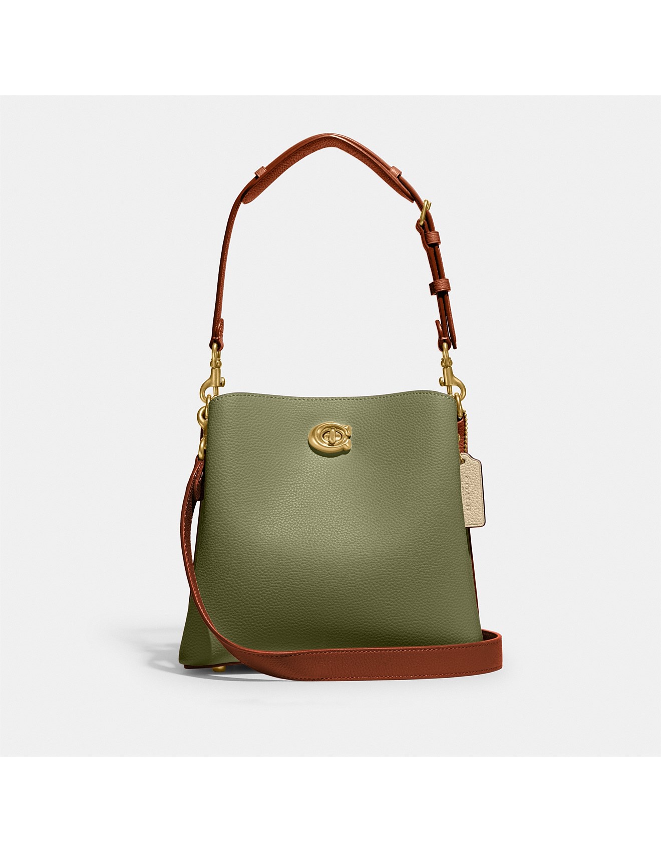 Coach Willow Bucket Bag In Colorblock W Signature Canvas Interior ...