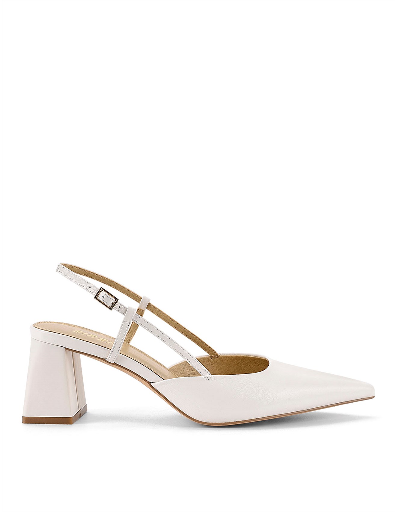 Siren Women's Yasmine Sling Back Heel Shoe | David Jones