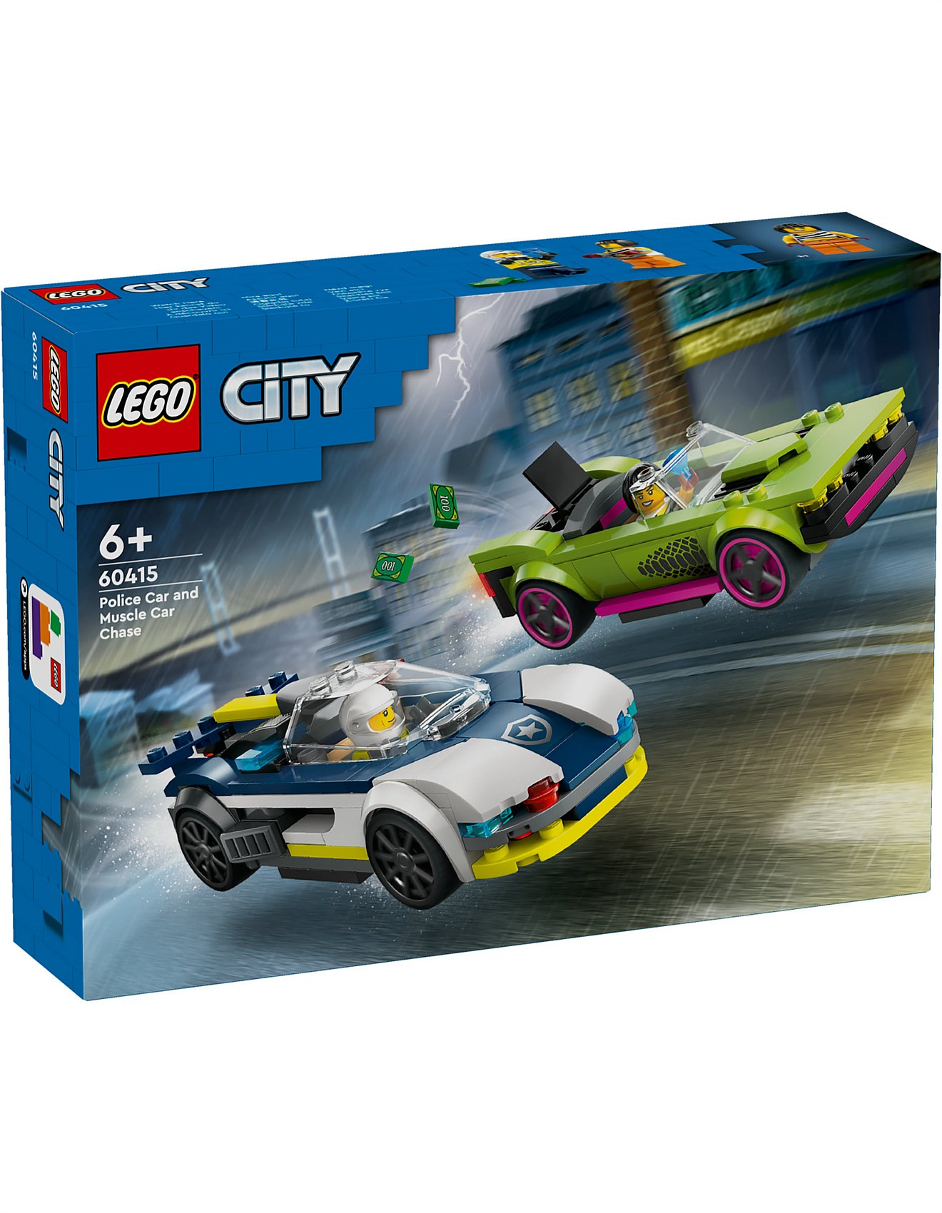 Lego Lego® City Police Car and Muscle Car Chase 60415 | David Jones