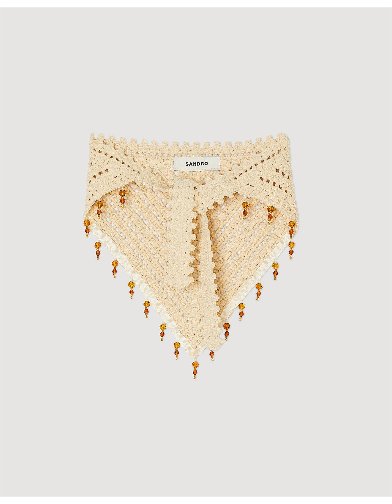 Sandro Paris Tropiko Silk Scarf | David Jones