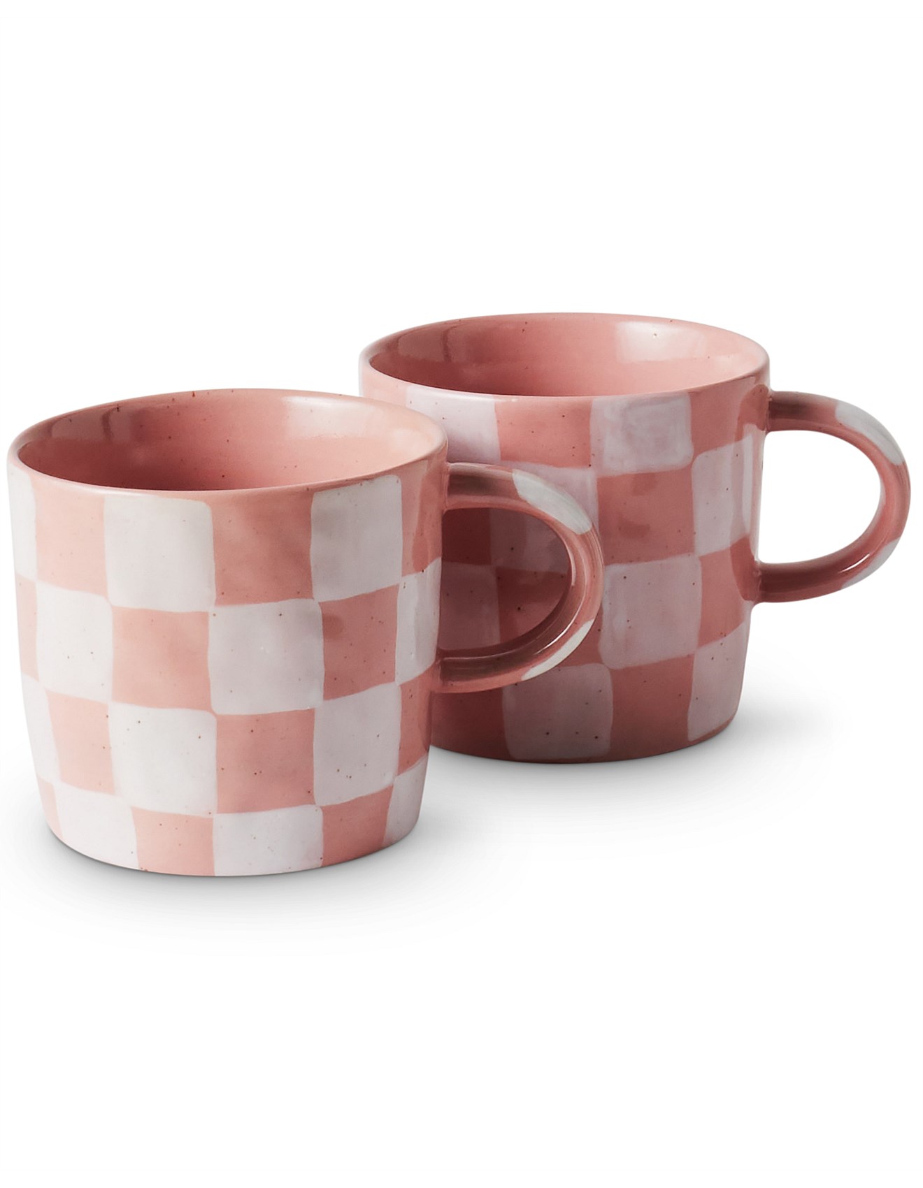 Kip & Co Checkered Mug 2p Set | David Jones