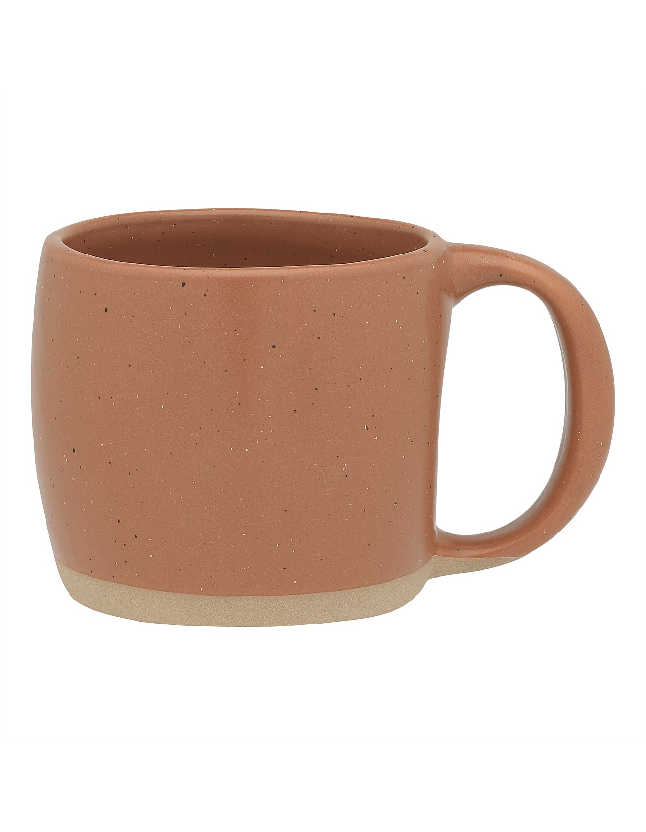 Ecology Curve Mug 360ml Cinnamon | David Jones