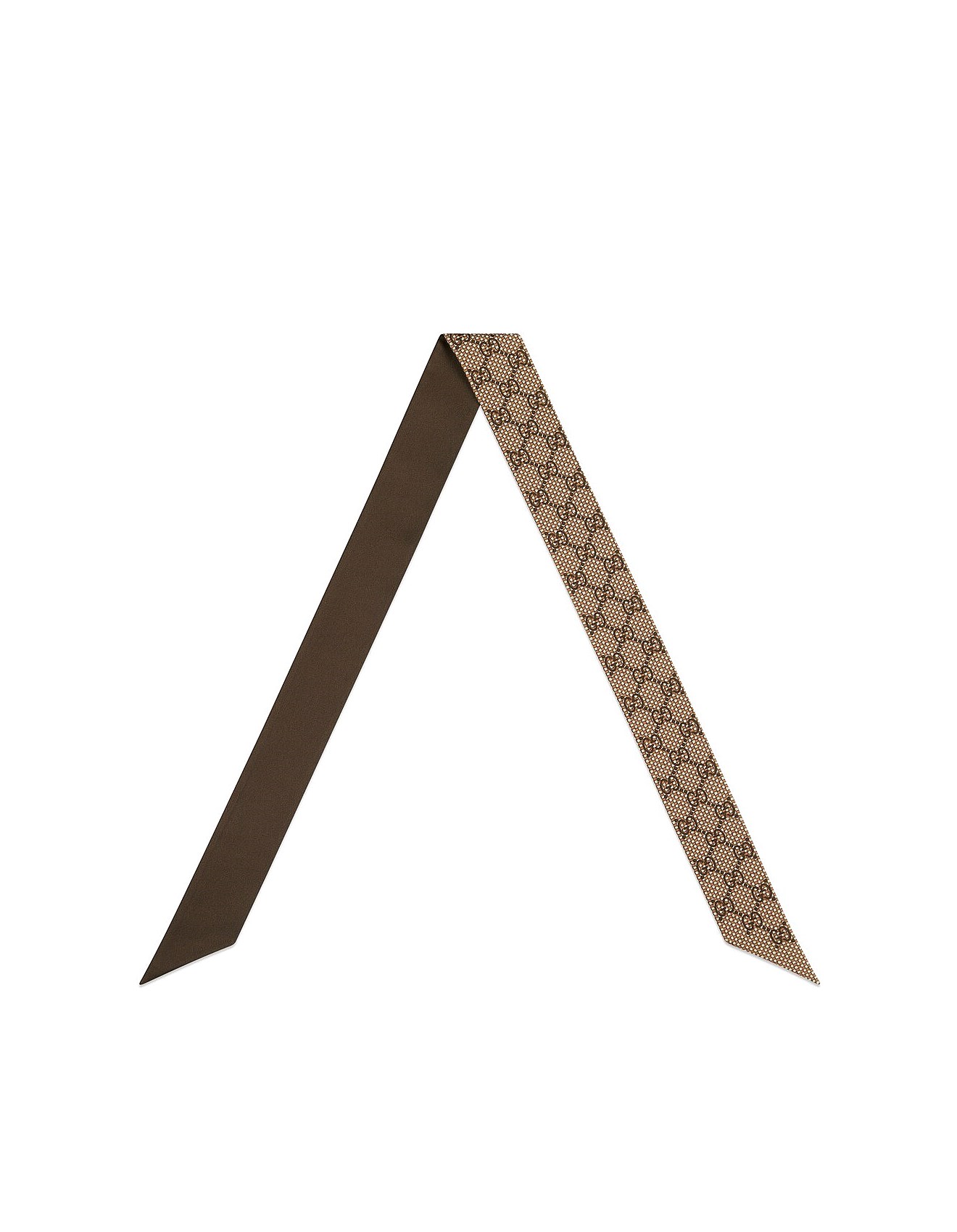 Gucci Gg Print Silk Neck Bow | David Jones