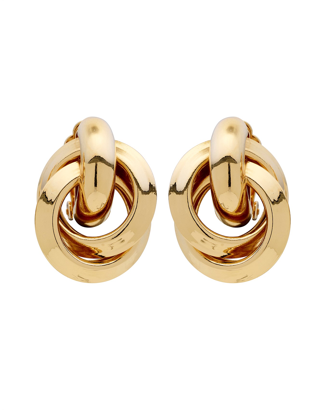 Barcs Crown Knot Clip Earring | David Jones