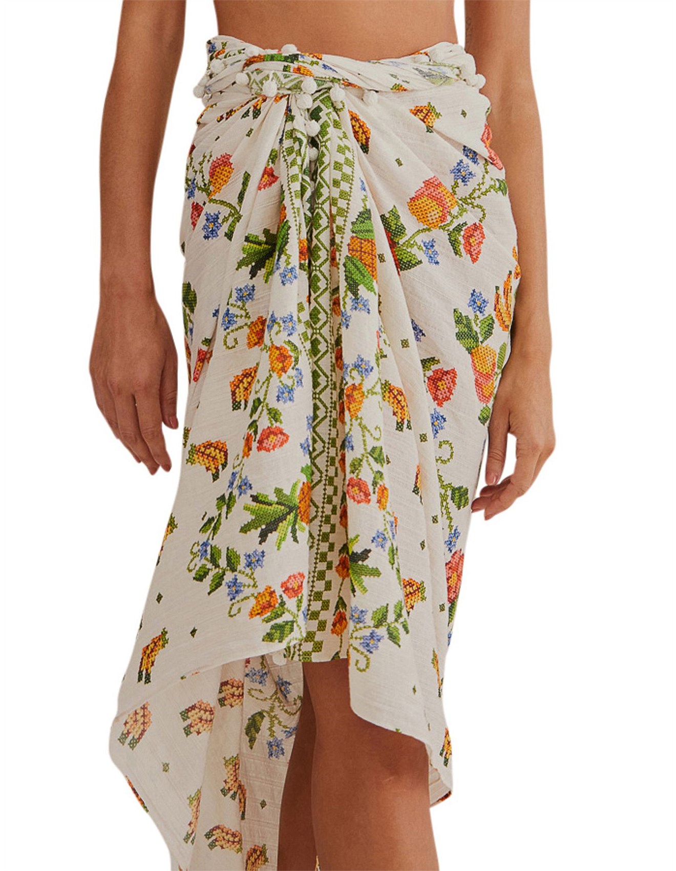 Farm Rio Summer Vitamin Sarong | David Jones