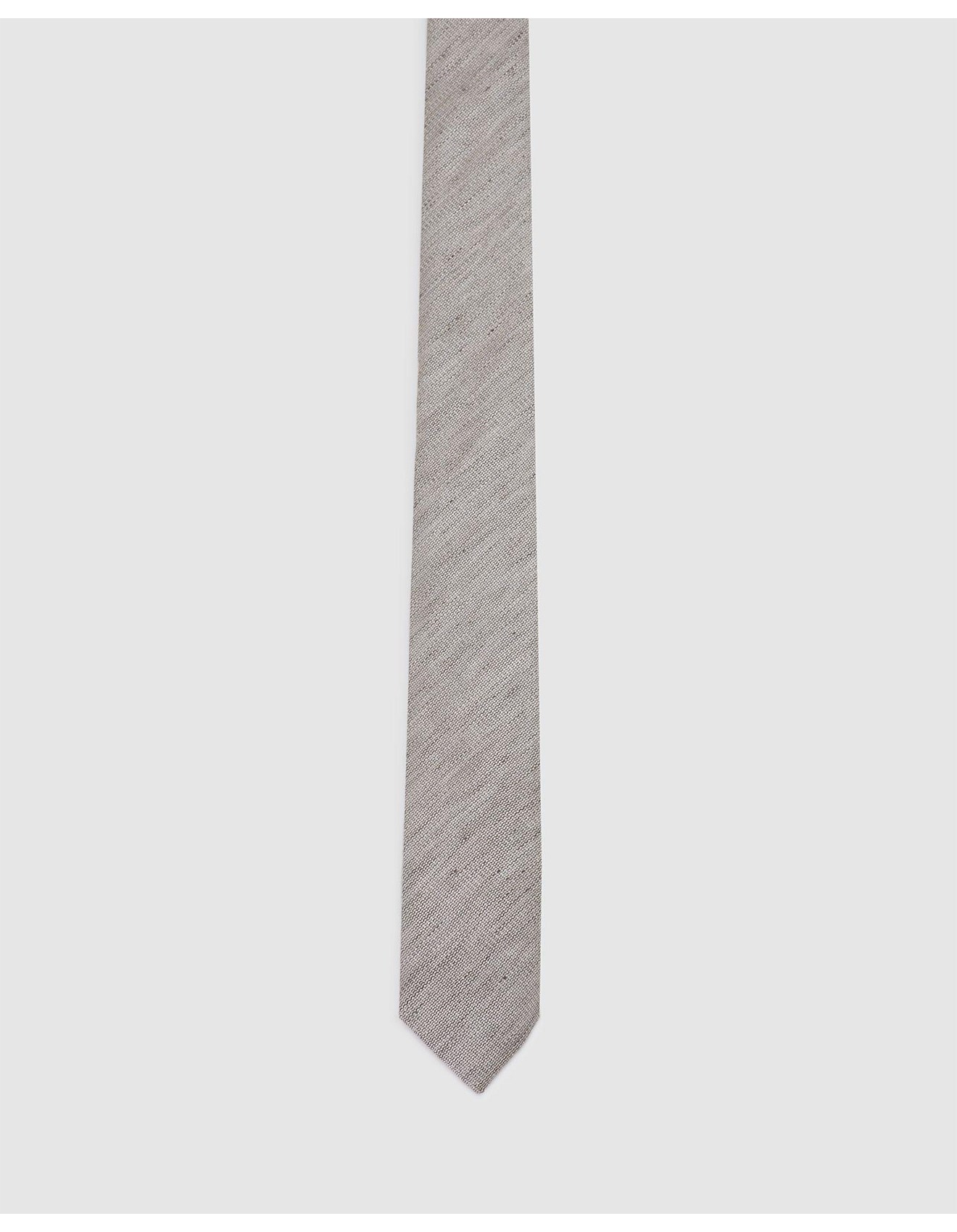Oxford Coco Weave Skinny 5.5cm Tie | David Jones