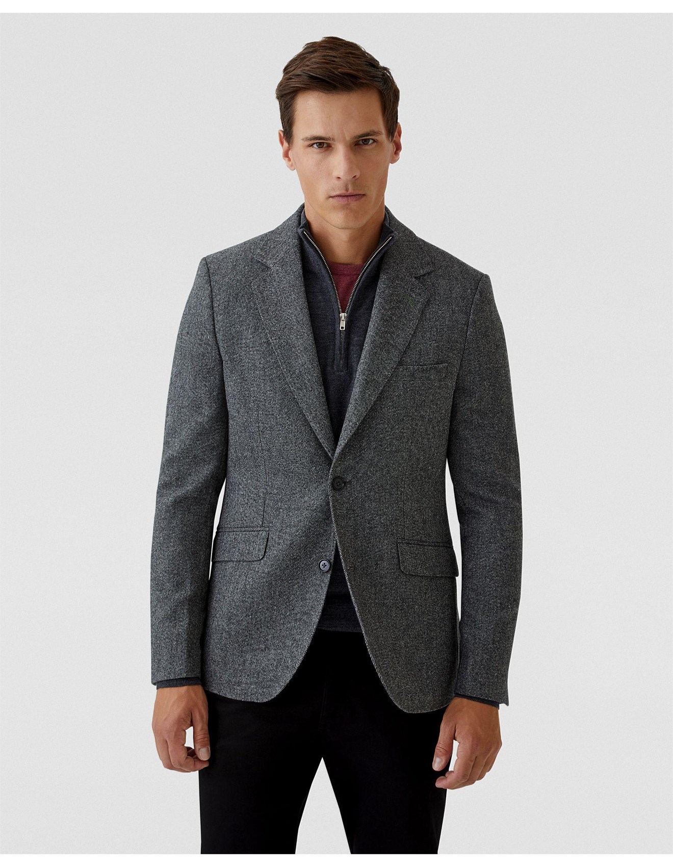 Oxford Blake Wool Rich Blazer | David Jones