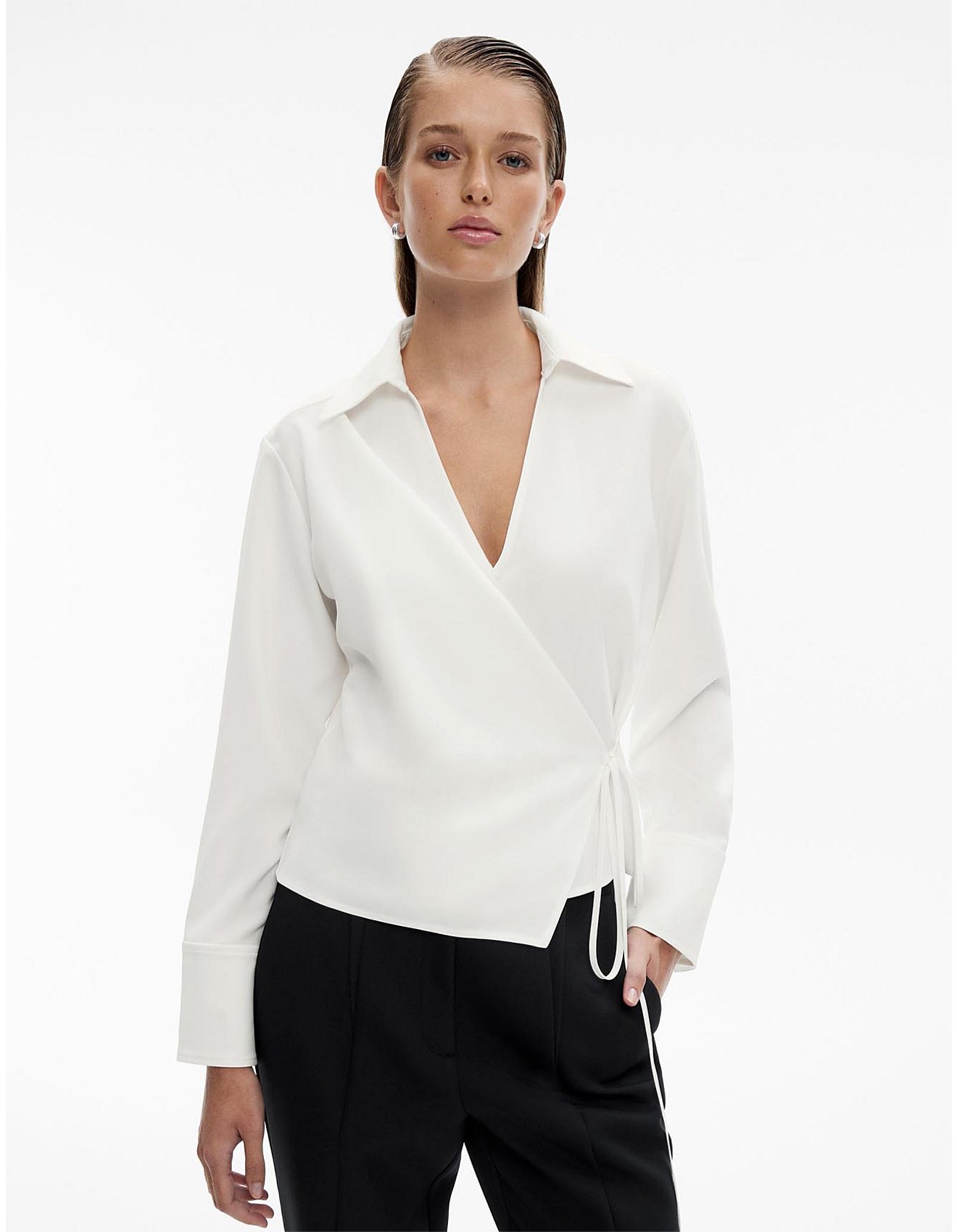 Witchery Tie Wrap Shirt | David Jones