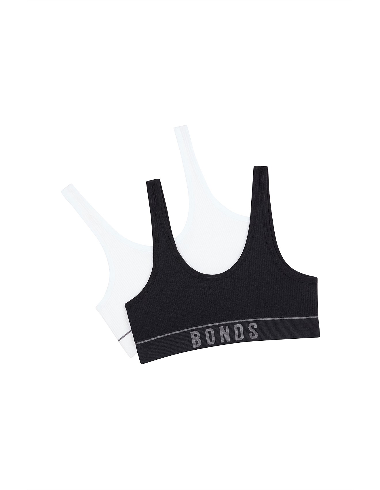 Bonds Retro Rib Tk Crop 2p_10k | David Jones