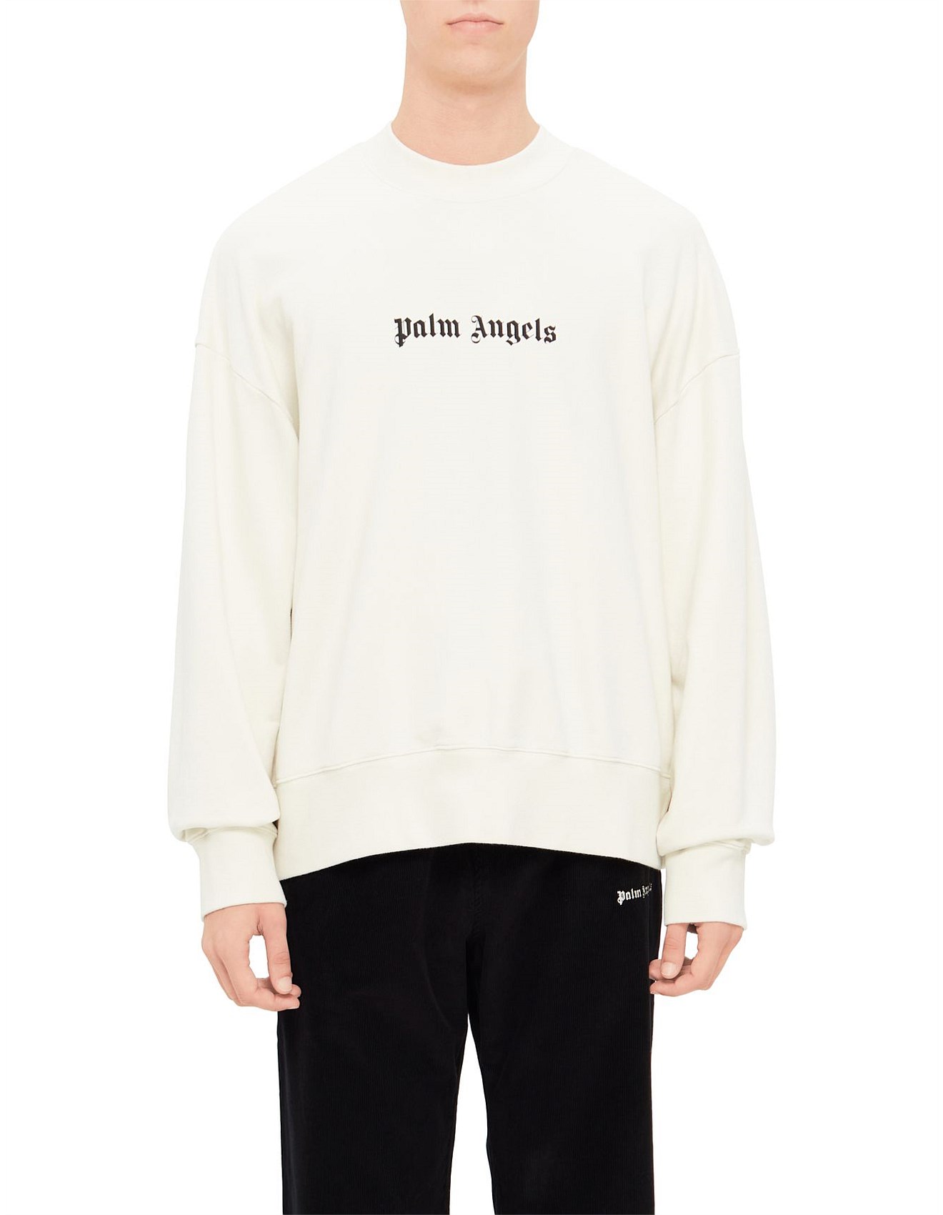 Palm Angels Logo Crewneck | David Jones