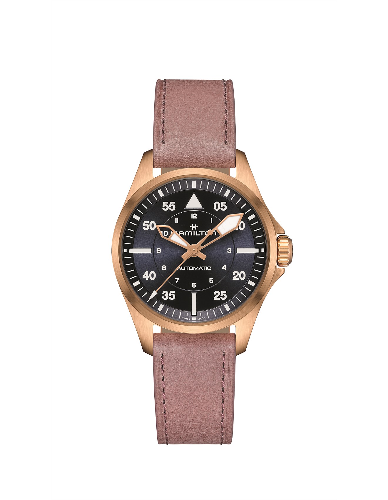 Hamilton Khaki Aviation 36mm Pilot Automatic Watch | David Jones