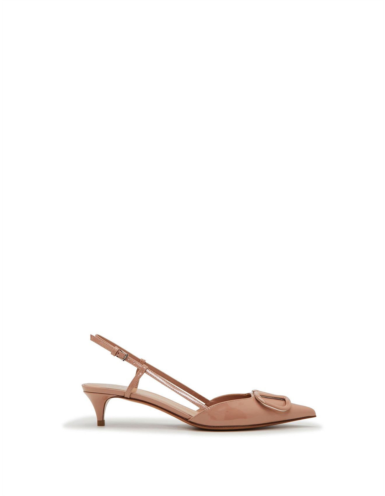 Valentino Garavani Vlogo Signature 40mm Sling Back | David Jones