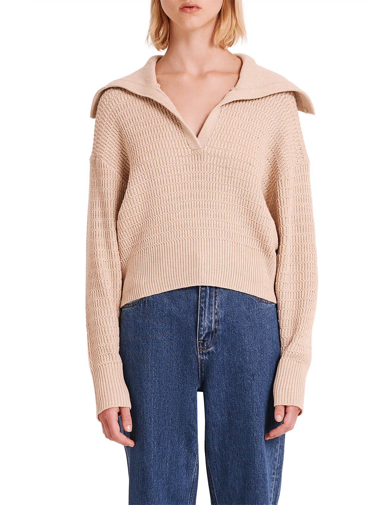 Nude Lucy Nala Rugby Knit | David Jones