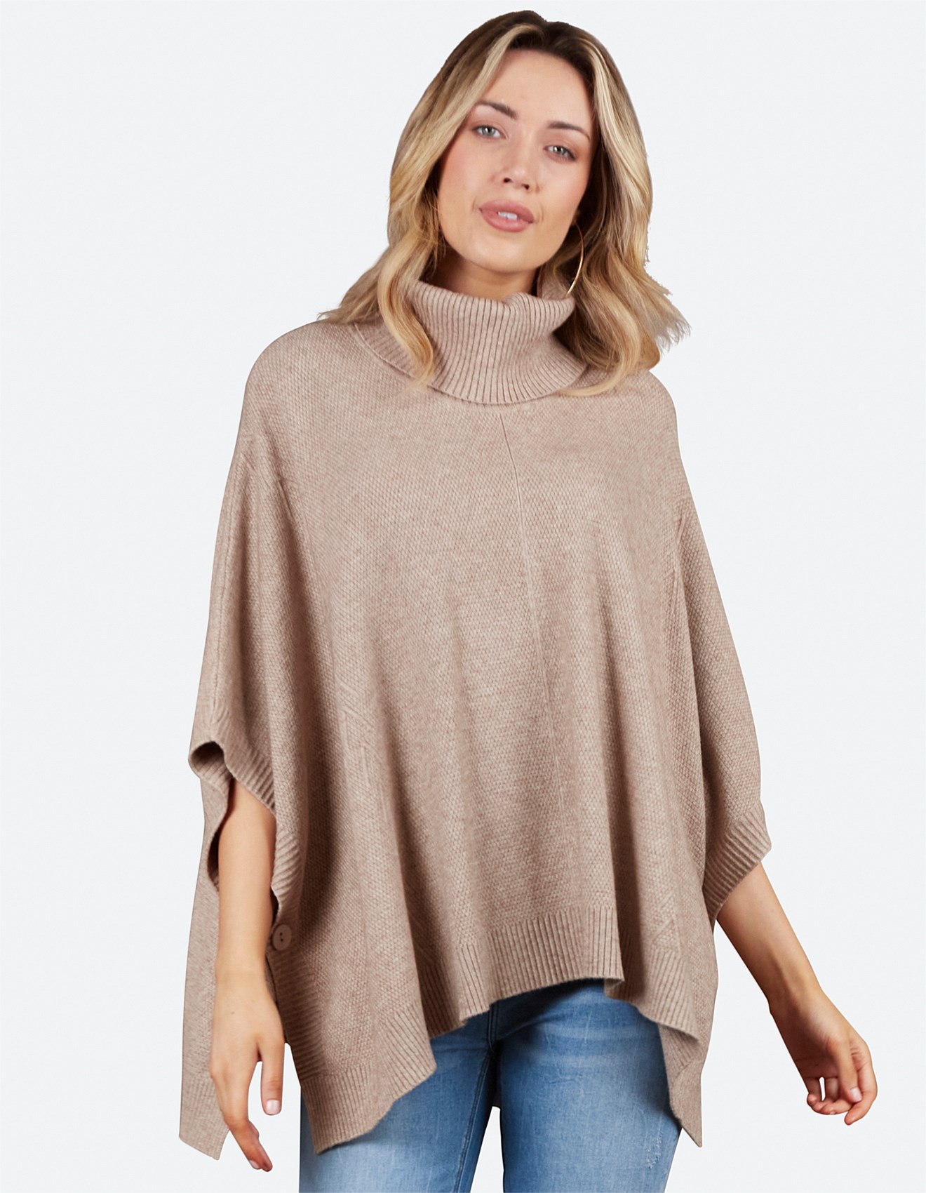 Eb&ive Nawi Poncho | David Jones