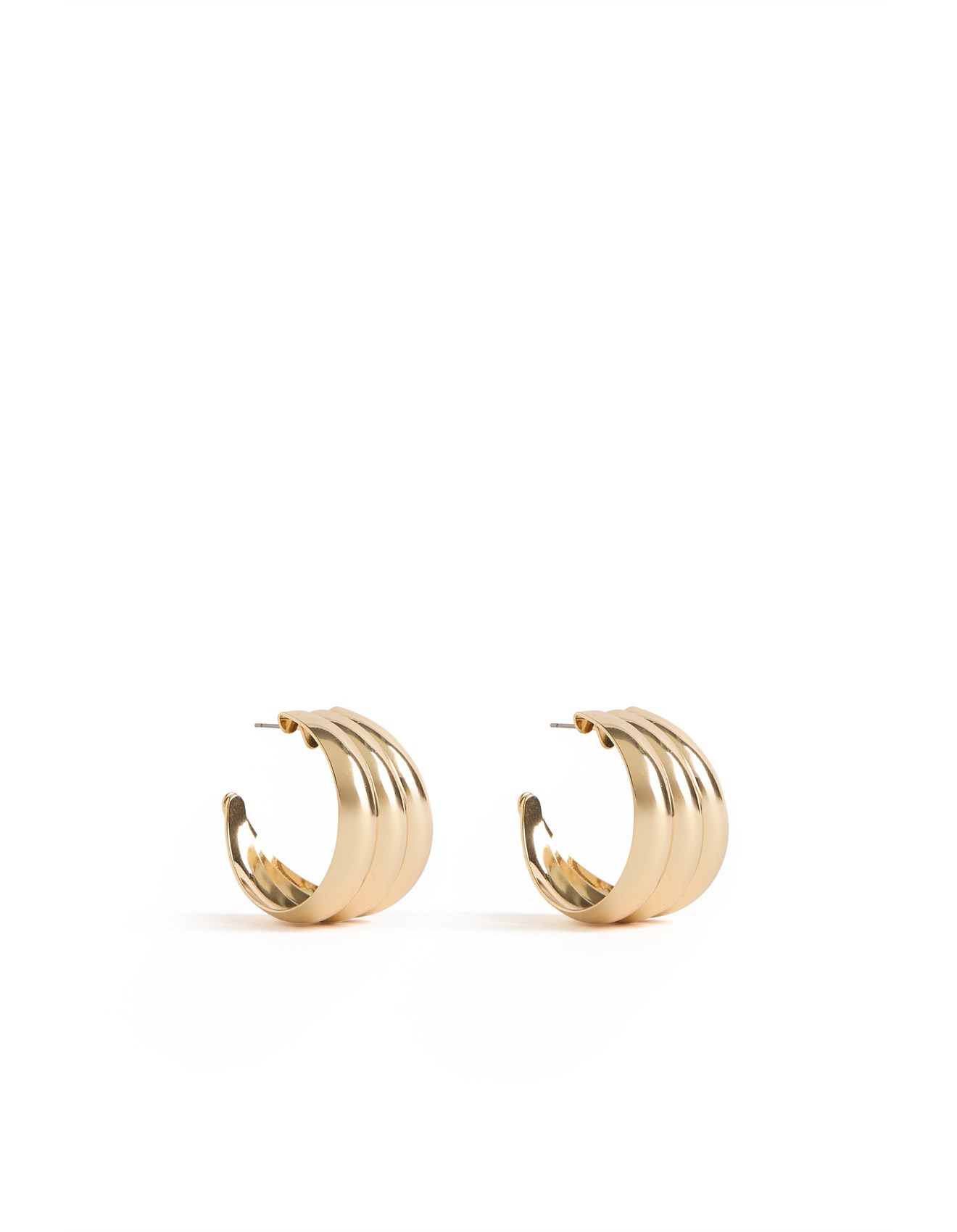 Seed Heritage Oversized Triple Hoop | David Jones