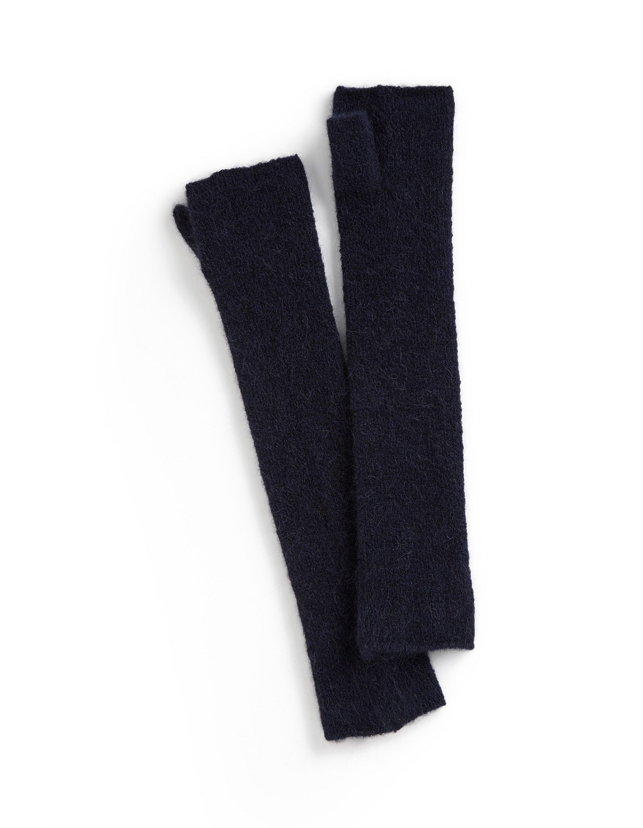 Seed Heritage Fluffy Rib Knit Arm Warmers | David Jones