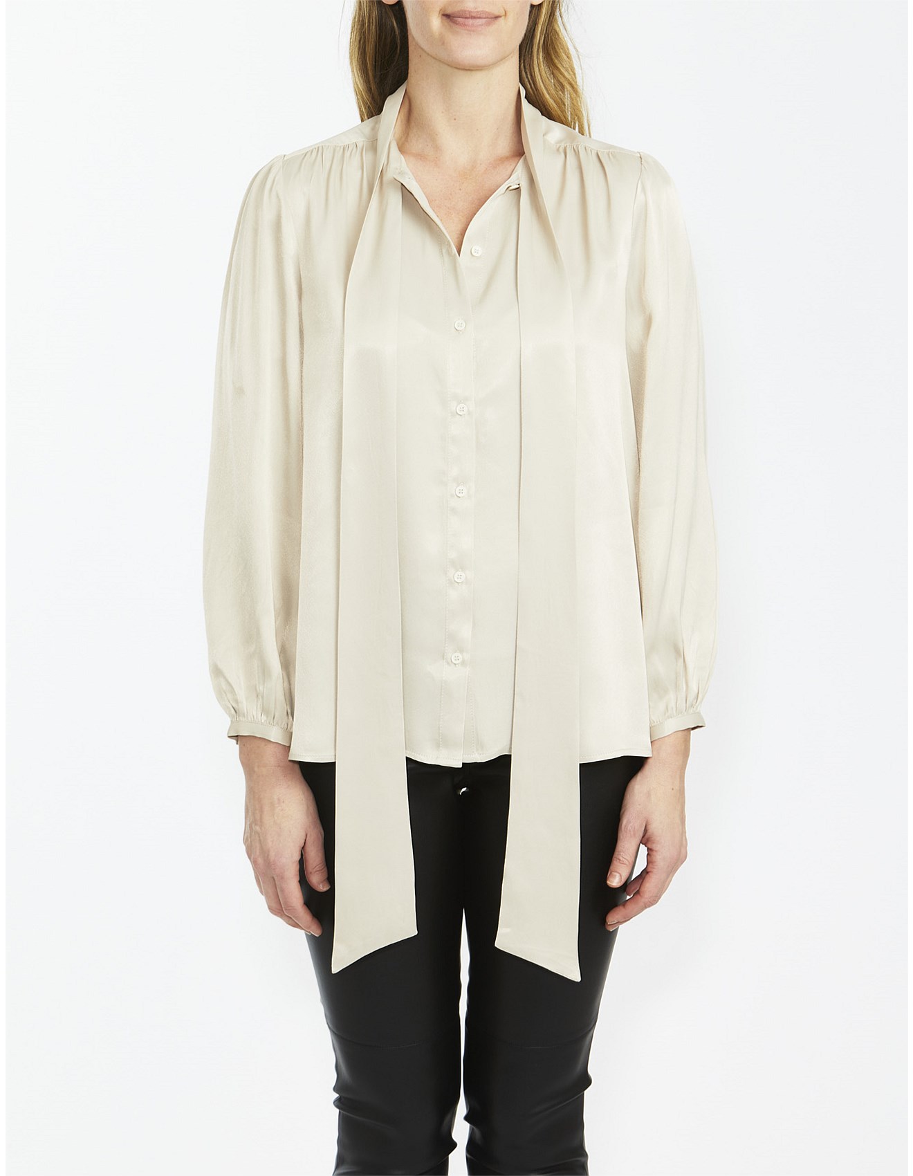 Ping Pong Pussy Bow Blouse | David Jones