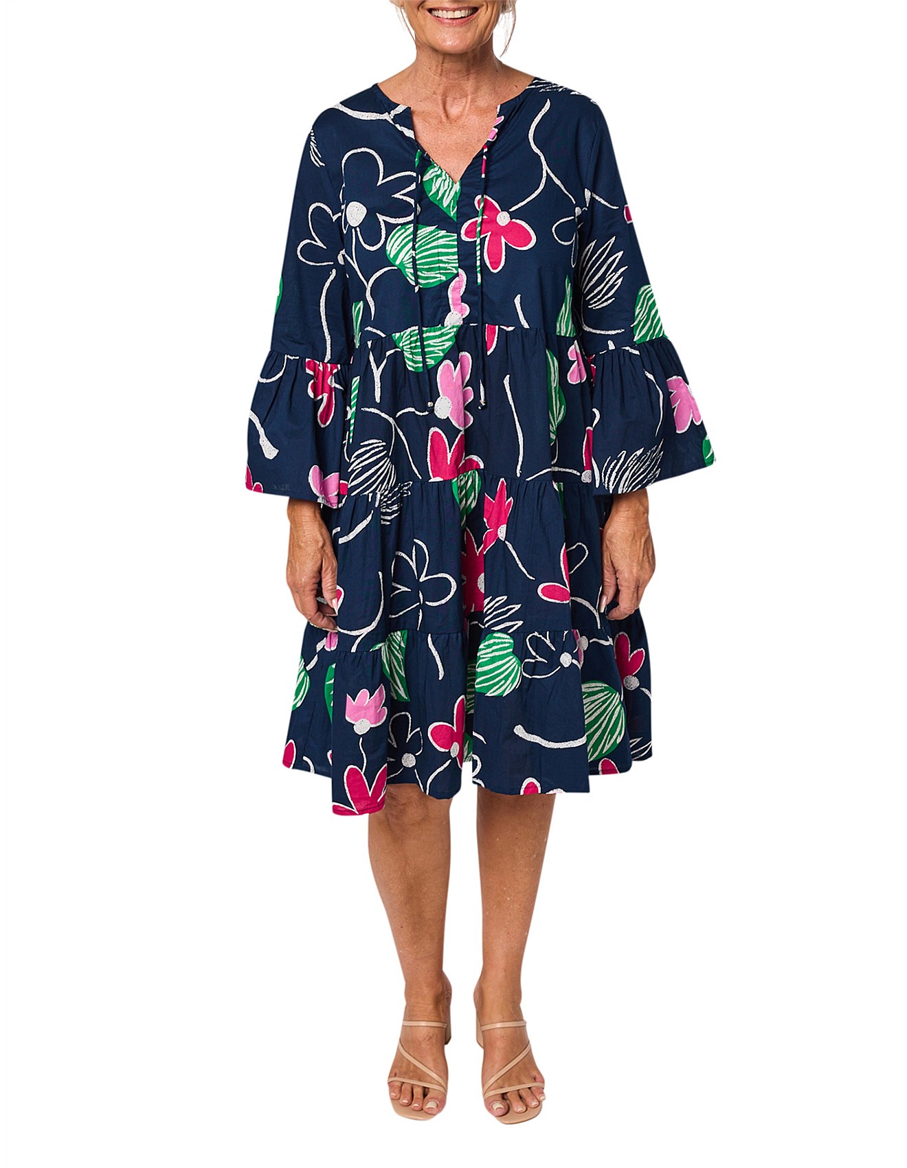 Adrift Scout Tiered Dress | David Jones