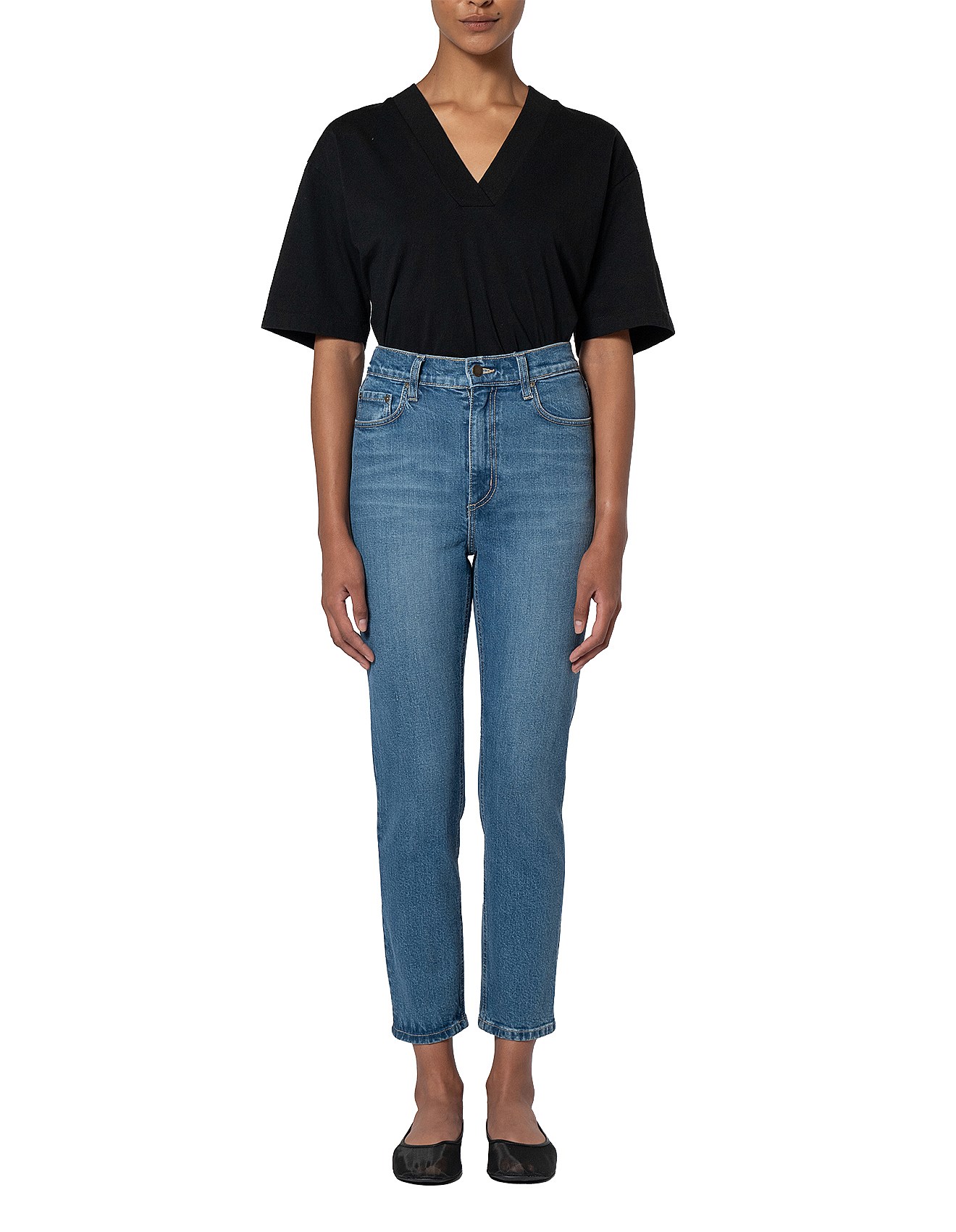 Nobody Denim Frankie High Rise Slim Jean | David Jones